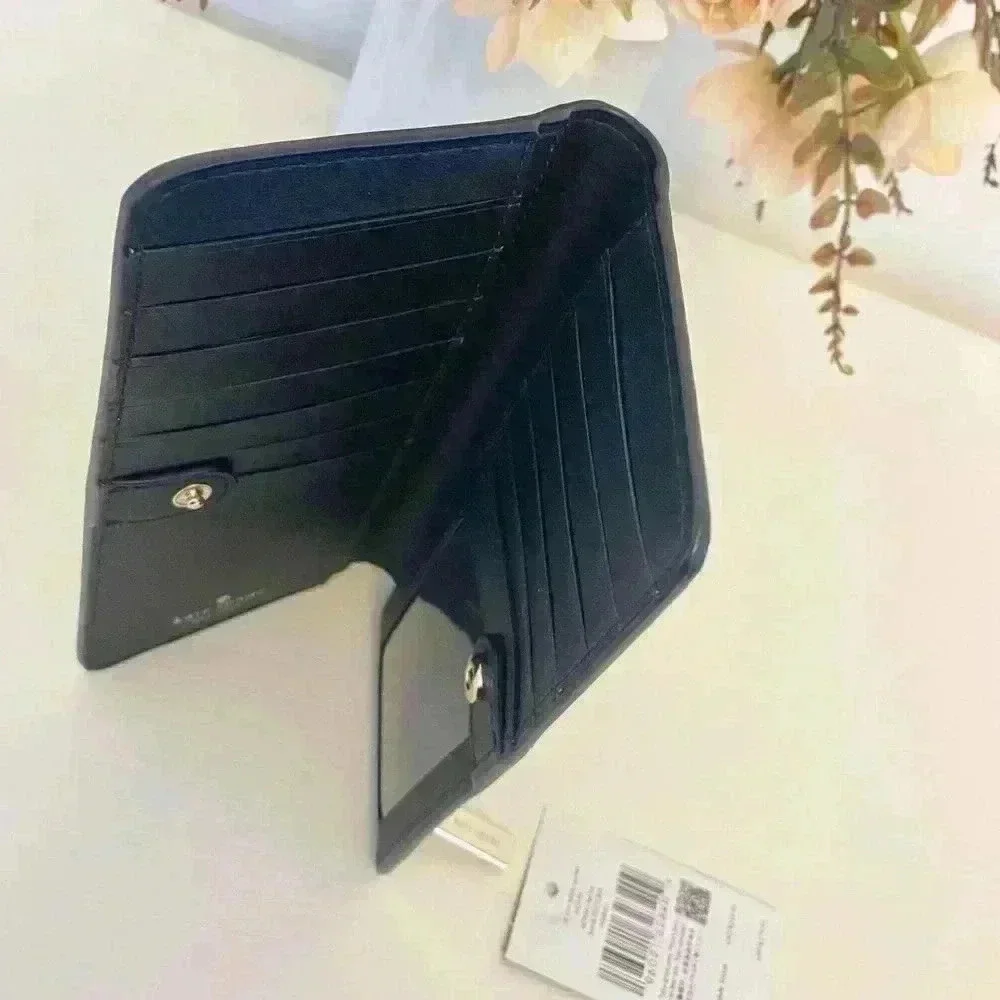 kate spade | Bags | Kate Spade Madison Large Bifold Wallet Black | Poshmark